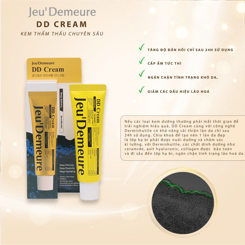 kem DD siêu căng bóng - DD Cream Jeu’Demeure - DermiShuttle